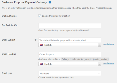 Settings - WP Overnight Documentation