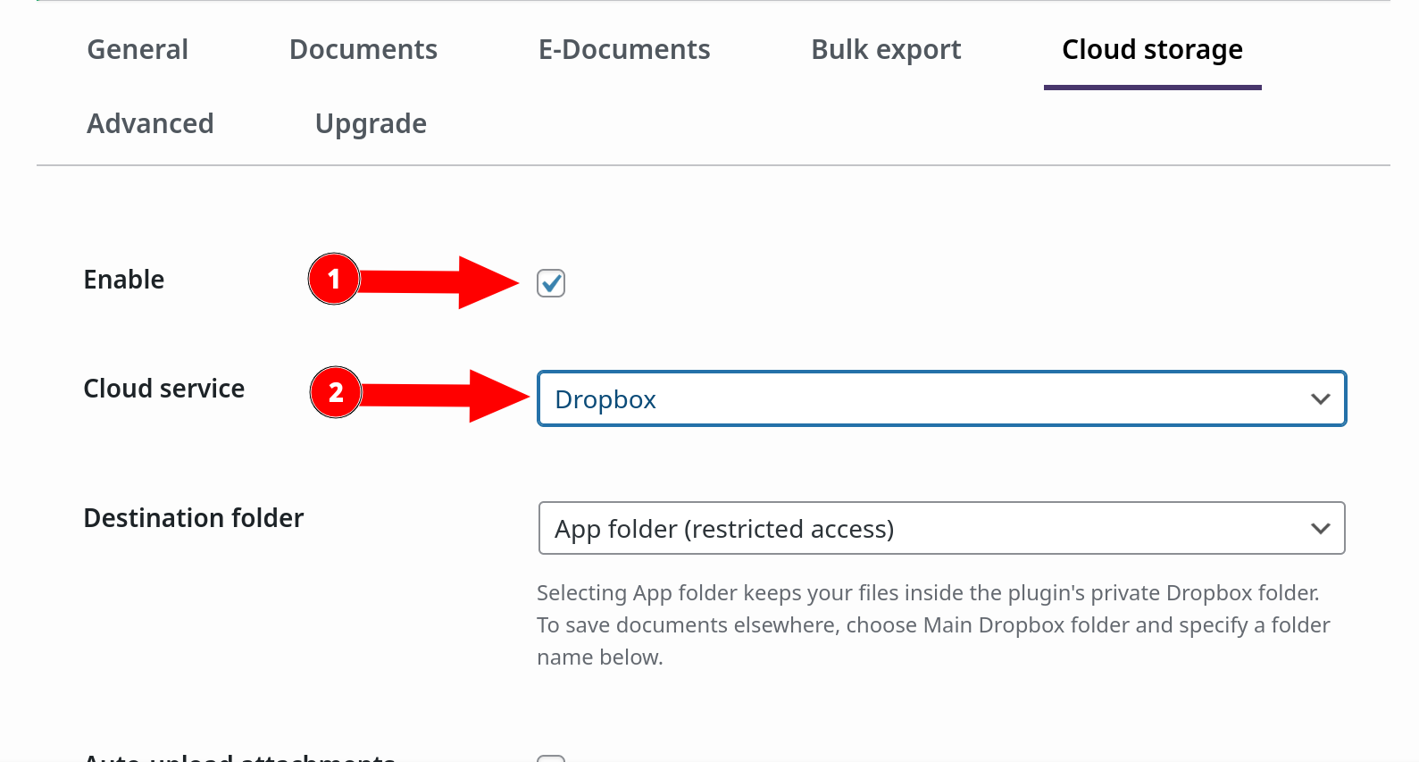 Authorizing Dropbox (Professional extension) - WP Overnight Documentation
