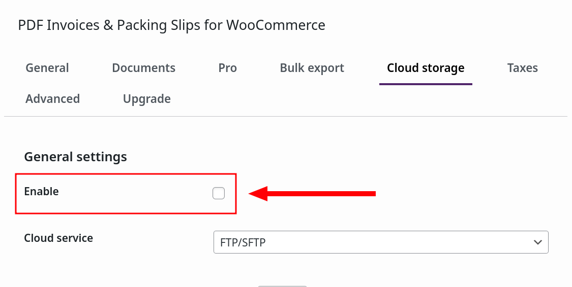 Using the Cloud Storage tool - WP Overnight Documentation
